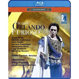 Orlando Furioso - Prina, Antenucci, Cirillo, Fasolis, I Barocchisti. (Blu-ray Disc)