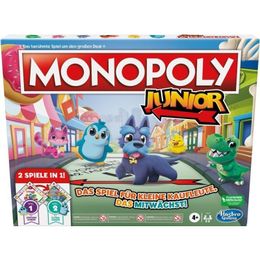 HASBRO GAMING Monopoly Junior 2 Games in 1