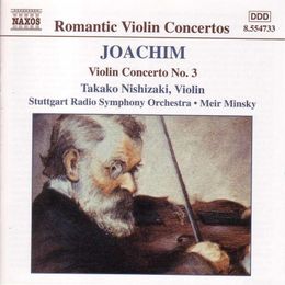 Naxos Violinkonzert 3 - Takako Nishizaki, Meir Minsky. (CD)
