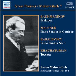 Historical Recordings 1928-48 - Benno Moiseiwitsch. (CD)