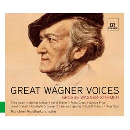 BR-KLASSIK Grosse Wagner-Stimmen - Münchner Rundfunkorchester. (CD)