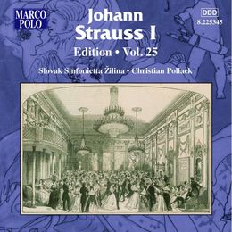 Marc O'Polo Johann Strauss I Edition Vol.25 - Pollack, Slovak Sinfonietta Zilina. (CD)