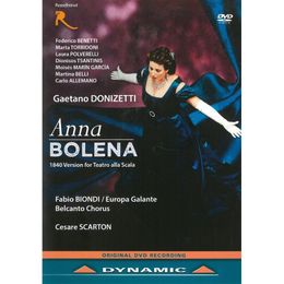 Anna Bolena - Benetti, Torbidoni, Biondi, Europa Galante. (DVD)
