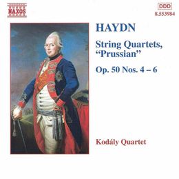 Naxos Preussische Quartette Op.50,4-6 - Kodaly Quartet. (CD)