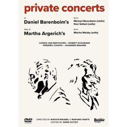 Bel Air Private Concerts At D.Barenboim'S & M.Argerich'S - Barenboim, Soltani, Argerich, Maisky. (DVD)