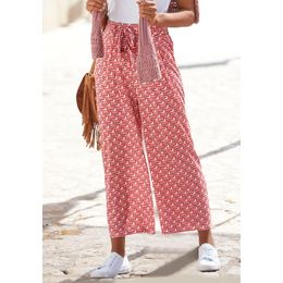 Vivance Damen Culotte, Braun, Gr. 44, Culotte, Material: Viskose, vielseitig kombinierbar