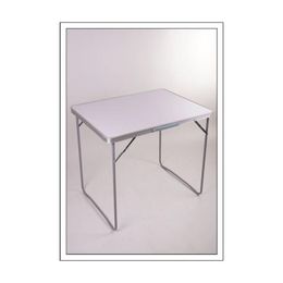 Spetebo Alu Koffertisch klappbar - 70 x 50 x 60 cm - Campingtisch Gartentisch Klapptisch Falttisch transportabler Tisch