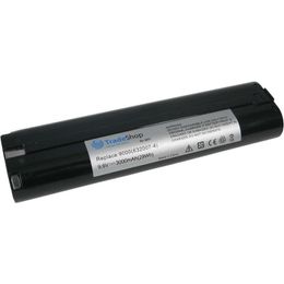 TRADESHOP Hochleistungs Ni-MH Akku, 9,6V / 3000mAh für Makita 4093D, 4093DW, 4190D, 4190DB, 4190DW, 4190DWD, 4300D, 4300DW, 4390D, 4390DW, 5090D, 5090DW,