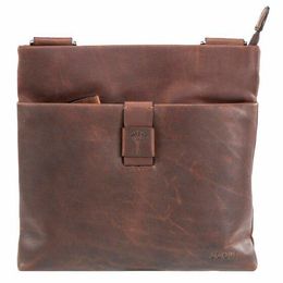 JOOP! Loreto Lian Umhängetasche Leder 25 cm darkbrown