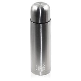 Basic Nature Isolierflasche Edelstahl doppelwandige 1.0 L