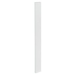 Aluminium Zaunlatte Weiß 7,4 x 2,0 cm