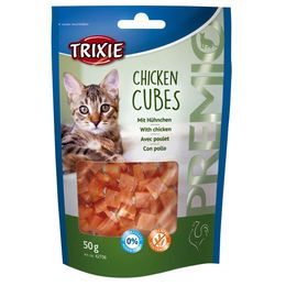 Trixie Katzen Leckerlie Premio Chicken Cubes, 50 g
