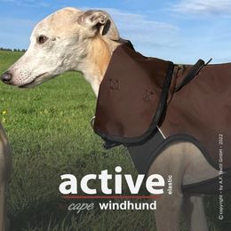 ActionFactory Active Cape Elastic Windhund, Rückenlänge: 51 cm, brown