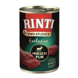 Rinti Singlefleisch Exclusive, 6 x 400 g Hirsch