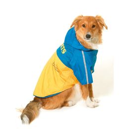 Karlie Hunde Regenmantel Sportiv, 36 cm gelb-blau