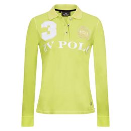 HV Polo Poloshirt Favouritas Eques lange Ärmel, Gr. S, lime