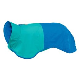 Ruffwear Hunde Regenmantel Sun Shower, XXS: Brust 33-43 cm, Blue Dusk