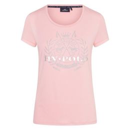 HV Polo T-Shirt HVPFavouritas Stud, Gr. L, happy pink
