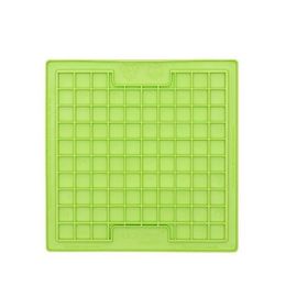 LickiMat Playdate Schleckmatte für Anfänger, grün, 20 x 20 cm