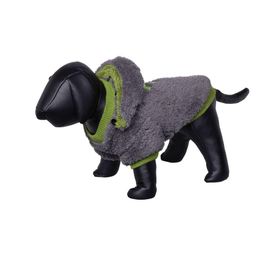 Nobby Hundemantel TEDDY, 26 cm, grau-grün