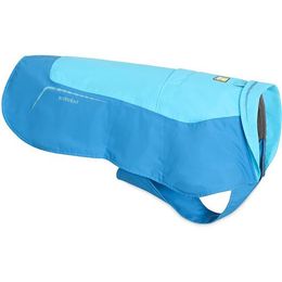 Ruffwear Vert Jacke für Hunde, M, blau, Brust 69–81 cm