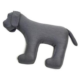 Doctor Bark Toy Dog - Hundespielzeug, S - grau, ca. 45x40x9cm
