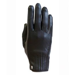 Roeckl Wels Handschuh für Reiter, Gr. 10,5 - schwarz/stonewashesd