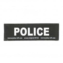 Julius K9 Logo Klettsticker klein M - Z, POLICE