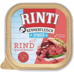 Rinti Schale Kennerfleisch Junior, Junior Rind 9x300g