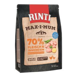 Rinti Maximum Trockenfutter für Hunde, Rind 1kg