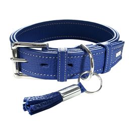 Hunter Hunter Hundehalsband Cannes, L, 49-57 cm, B35mm, blau