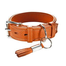 Hunter Hunter Hundehalsband Cannes, S, 29-37 cm, B28mm, orange