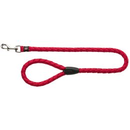 Trixie Hundeleine Cavo mit Handschlaufe, S–M: 1,00 m/ø 12 mm, rot