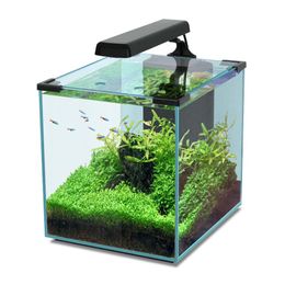 Aquatlantis Nano Cubic Aquarium, Nano Cubic 40 LED schwarz, 32.5x35.5x45cm, 52L