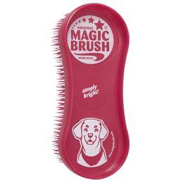 Magic Brush MagicBrush Dog Hundebürste, Wild Rose, 16,5 x 6,5 x 3 cm