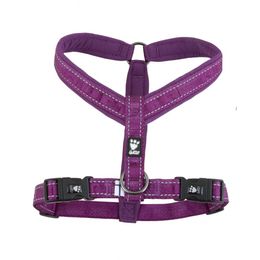 Hurtta Hurtta Casual Y-Geschirr für Hunde, 100 cm: Hals: 43 - 70 cm, Brust 88 - 100 cm, violett