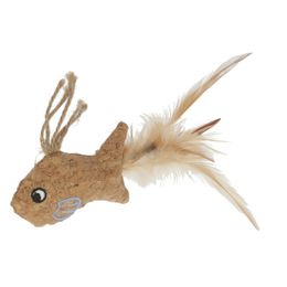 Kerbl Katzenspielzeug Kork, Fisch 21 x 10 cm
