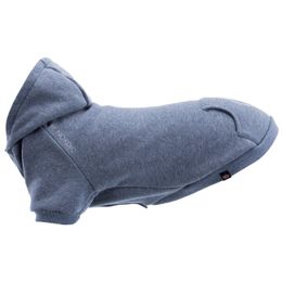 Trixie BE NORDIC Hunde Hoodie Flensburg, M - Rücken 50 cm, Hals 44 cm, Bauch 70 cm - blau