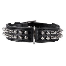 Hunter Leder Halsband Rambo, L, 51-58 cm, B39mm