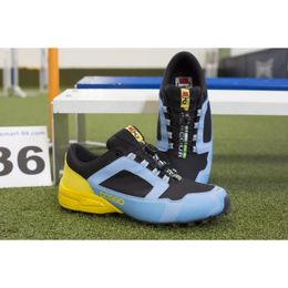 DOGGO Agility Schuhe für Frauen und Männer, 37, blau/gelb