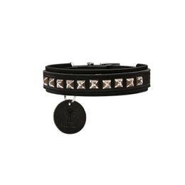 Hunter Hundehalsband Larvik Style Comfort, XS-S: 26-31cm, Breite 28mm, schwarz