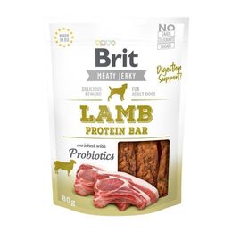 Brit Snack Meaty Jerky Protein Bar, 80 g, Lamm