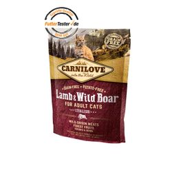 Carnilove Adult Lamb & Wild Boar Katzenfutter, 400 g