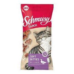 Schmusy Snack Soft Bitties, mit Ente 60g