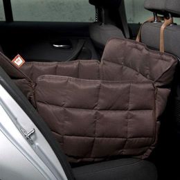 Doctor Bark 1-Sitz Autoschondecke Rücksitz, L: Sitzbreite 60 cm, Sitztiefe 70 cm, Sitzhöhe 50 cm, braun