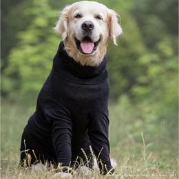 ActionFactory fit4dogs Medi Cape Wundschutz-Overall, Rückenlänge 30 cm, schwarz