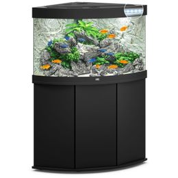 JUWEL Trigon 190 LED Eck-Aquarium mit Unterschrank, 190 Liter, schwarz