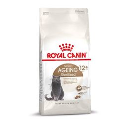 Royal Canin AGEING 12+ Sterilised Trockenfutter für ältere kastrierte Katzen, 400 g