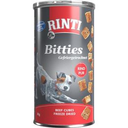 Rinti Bitties freeze dried Hundesnacks gefriergetrocknet, Rind Pur 30g