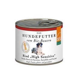 defu Rind "High Sensitive" Hunde-Menü getreidefrei, 12 x 200 g